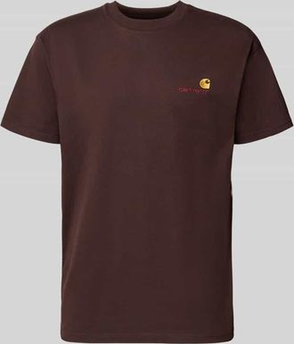 Carhartt Work in Progress T-Shirt mit Label-Stitching