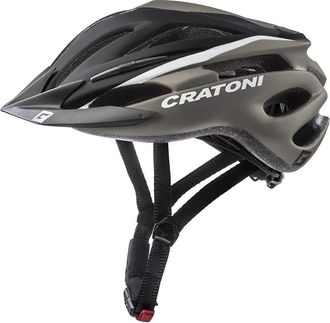 Cratoni Pacer+ Fahrradhelm, Schwarz-Anthrazit-matt, L-XL