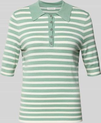 Christian Berg Poloshirt aus Viskose-Mix