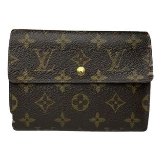 Louis Vuitton Pre-owned Vintage Leder-Portemonnaie - - Pre-owned - Damen - Braun - ONE SIZE