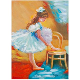 Biscottini International INTERNATIONAL ART TRADING Kekse Bild auf Leinwand 52 x 72 cm | Bild Wohnzimmer Ölgemälde | Büro- und Zuhause Gemälde