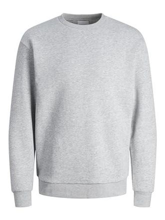Jack & Jones Jjebradley Sweat Crew Noos Jnr Garçon Maillot de survêtement, Gris Clair Chiné, 152