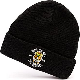 Cypress Hill Beanie Unisexe Hommes Femmes Bande tricotée Noir La Chapeau
