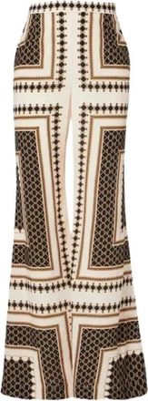 Zimmermann Femme, Pantalons, Multicolore, Taille: 38 FR Flare Pant Print