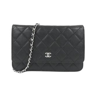 Chanel Pre-owned Chain Shoulder Wallet - - Pre-owned - Damen - Schwarzk - ONE SIZE