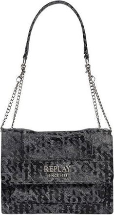 Replay Fw3789, Sac à bandoulière Femmes, 0097 Noir délavé, Mittelgroße