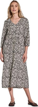 Street One Damen A144445 Tunika-Kleid mit Volants, Moonstone Sand, 38