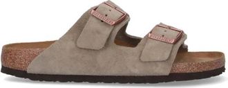 Birkenstock Sandaletten mit Absatz - Sandals Beige - Gr. 35 (EU) - in Braun - f&uuml;r Damen