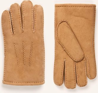Strokesman's Strokesmans Handschuhe Mit Echtfell braun