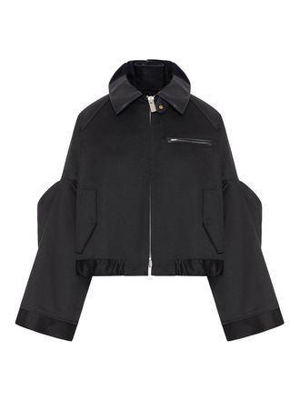 sacai Pantalons D&eacute;contract&eacute;s - Noir