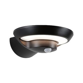 Paulmann 94855 Applique dext&eacute;rieur LED solaire Bordola d&eacute;tecteurmouv. IP44 180x211mm 3000K 3,5W 220lm Anthra. plastique lumin. ext&eacute;rieur lampesolaire