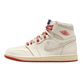 Nike Air Jordan 1 High OG Rare Air Chaussures pour femme (DB4612-100, Sail/Light Bone/Cinnabar), Voile/os clair/cinabre, 37.5 EU