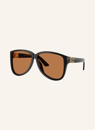 Miu Miu Sonnenbrille Mu a08s schwarz