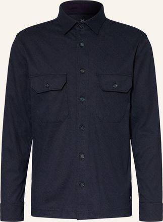 DeSoto Desoto Overjacket Aus Jersey blau