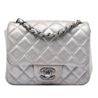 Chanel Pre-owned Quilted Crossbody Bag - - Pre-owned - Damen - Grau - ONE SIZE