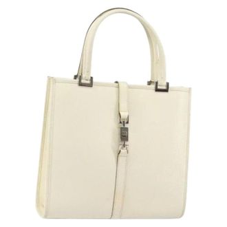 Gucci Sac &agrave; main vintage Pre-owned - Femme - Pre-owned - Blanc - Taille: ONE Size