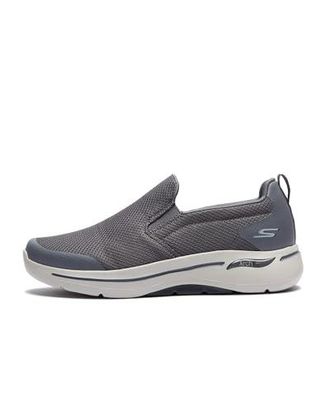 Skechers Mens, Gowalk Arch Fit - Togpath Slip-On Charcoal 8.5 M