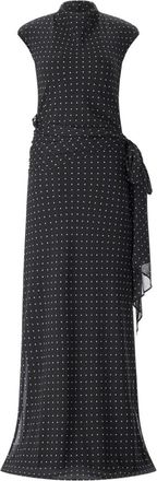 Rotate Rotate Birger Christensen, Femme, Robes, Noir, Taille: 42 FR Maxi Robes