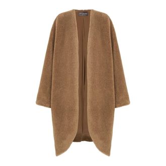 Cortana Hair Oversized Jacke - - Jackets - Damen - Braun - S