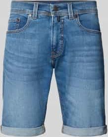 Pierre Cardin Regular Fit Shorts in Denim-Optik