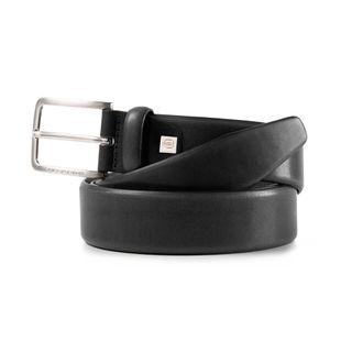 Piquadro Homme, Accessoires, Noir, Taille: ONE Size Ceinture avec boucle &agrave; ardillon