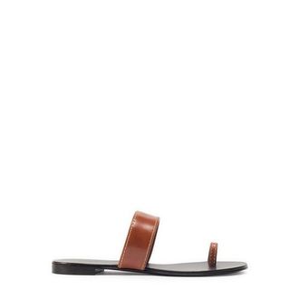 Giuseppe Zanotti Sandales plates Nitis en cuir