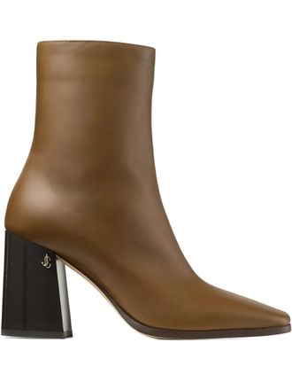 Jimmy Choo London Bryelle Stiefel 85mm - Braun