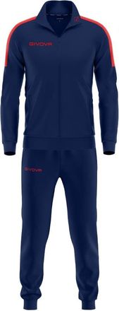 Givova Herren Tuta Revolution Sportoutfit, mehrfarbig (Blau), L