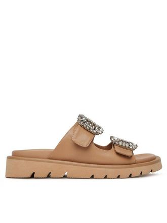 Eva Minge Pantoletten LILY-VII75-06-1 Beige