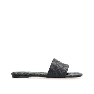 Bottega Veneta Lammleder Pantoletten - - Shoes - Damen - Schwarzk - 36 EU