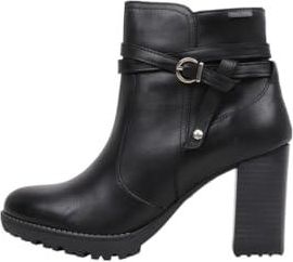 Pikolinos Bottines à Talon en Cuir Connelly pour Femme Color Black