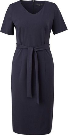 Comma Minikleid Kleid Etuikleid aus Tricotine-Stoff