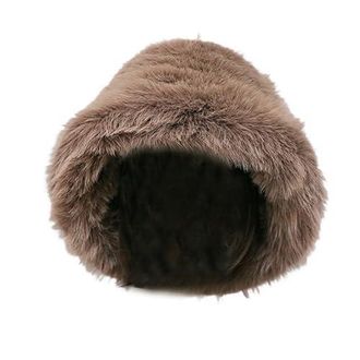 Generic Bonnet pointu Chapeau dhiver chaud pour femme Chapeau de bassin color&eacute; Personnalit&eacute; Oreille Large Large Large Chapeau de p&ecirc;cheur Bonnet pour homme ave