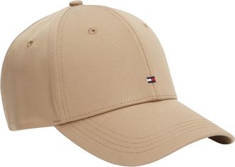 Tommy Hilfiger Herren TH Flag Cotton 6 Panel Cap AM0AM13008 Kappe, Beige, Einheitsgr&ouml;&szlig;e, Beige (Treibholz-Taupe), Einheitsgr&ouml;&szlig;e