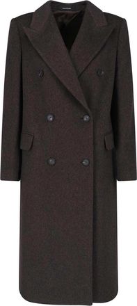 Tagliatore Manteau Au Genou - Marron