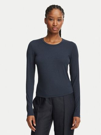 Max Mara Bluse Multie 2625946032 Dunkelblau Regular Fit
