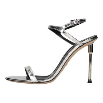 Elisabetta Franchi Damen, Schuhe, Grau, 36 EUGr&ouml;&szlig;e