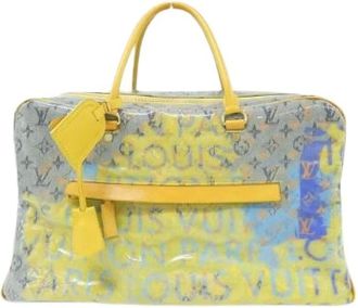 Louis Vuitton unisex, Pre-owned, Multicolore, Taille: ONE Size Pre-owned Monogram Pulp Weekender Boston Bag