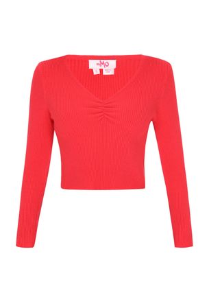Mymo Pullover Frauen Rot