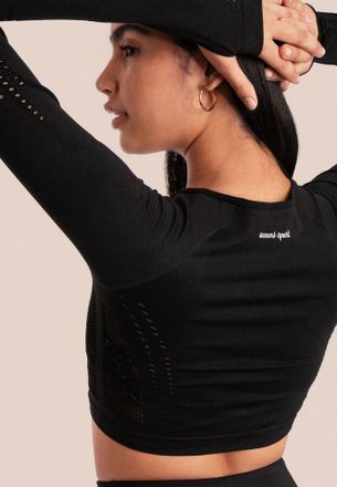 OCEANSAPART Langarmshirt Beauty (1-tlg) Daumenl&ouml;cher in den Manschetten
