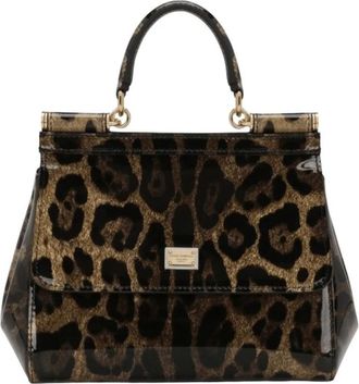 Dolce & Gabbana Kleine Sicily Handtasche - - Bags - Damen - Braun - ONE SIZE