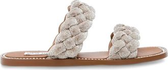 Steve Madden Femme, Chaussures, Gris, Taille: 37 1/2 EU Tongs