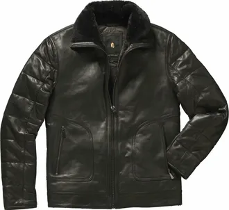 Mey & Edlich Leichtfell-Lederjacke
