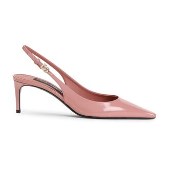 Dolce & Gabbana Luxuri&ouml;se Pinke & Lila Slipper - - Shoes - Damen - Rosa - 37 1/2 EU