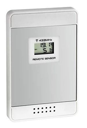 TFA Dostmann Thermo-Hygro-Sender, 30.3209.02, Ersatz-/Zusatzsender f&uuml;r Funk-Wetterstation Multy 35.1134, zur Messung des Au&szlig;enklimas, wei&szlig;