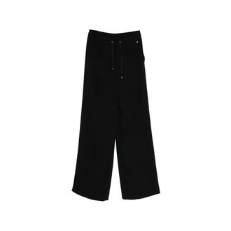 Herno Femme, Pantalons, Bleu, Taille: 38 FR Pantalon &agrave; Cordon de Serrage