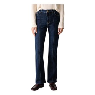 GANT Jean slim &eacute;vas&eacute; - Femme - Jeans - Bleu - Taille: W29