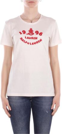 Ralph Lauren Femme, Tops, Beige, Taille: 38 FR T-Shirt