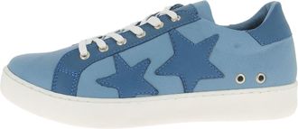 Andrea Conti Damen Low Top Sneaker, Infinity Blue/Jeans, 40 EU