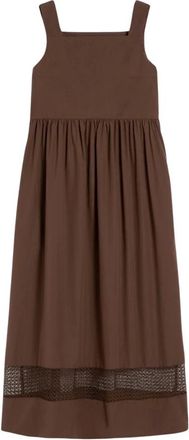 Max Mara Femme, Robes, Brun, Taille: 36 FR Maxi Robes